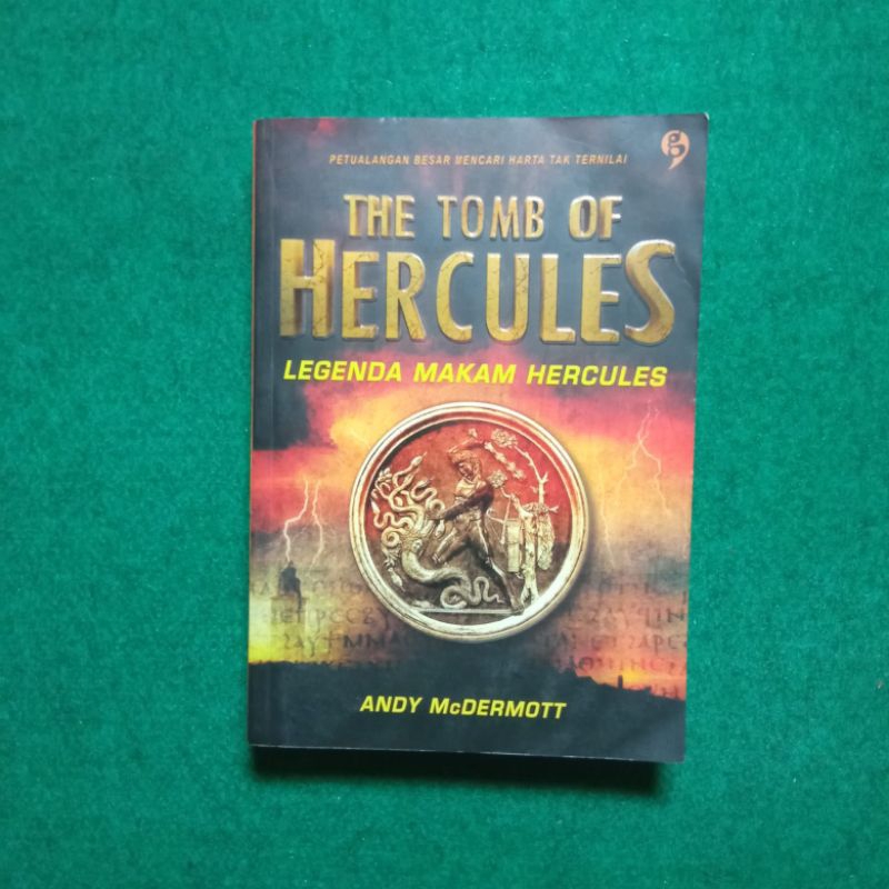 Jual Novel The Tomb of Hercules (Legenda Makam Hercules) - Andy McDermott | Shopee Indonesia