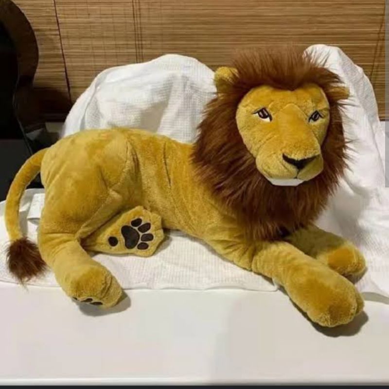 Jual IKEA DJUNGELSKOG boneka singa besar lion king simba raja hutan ...