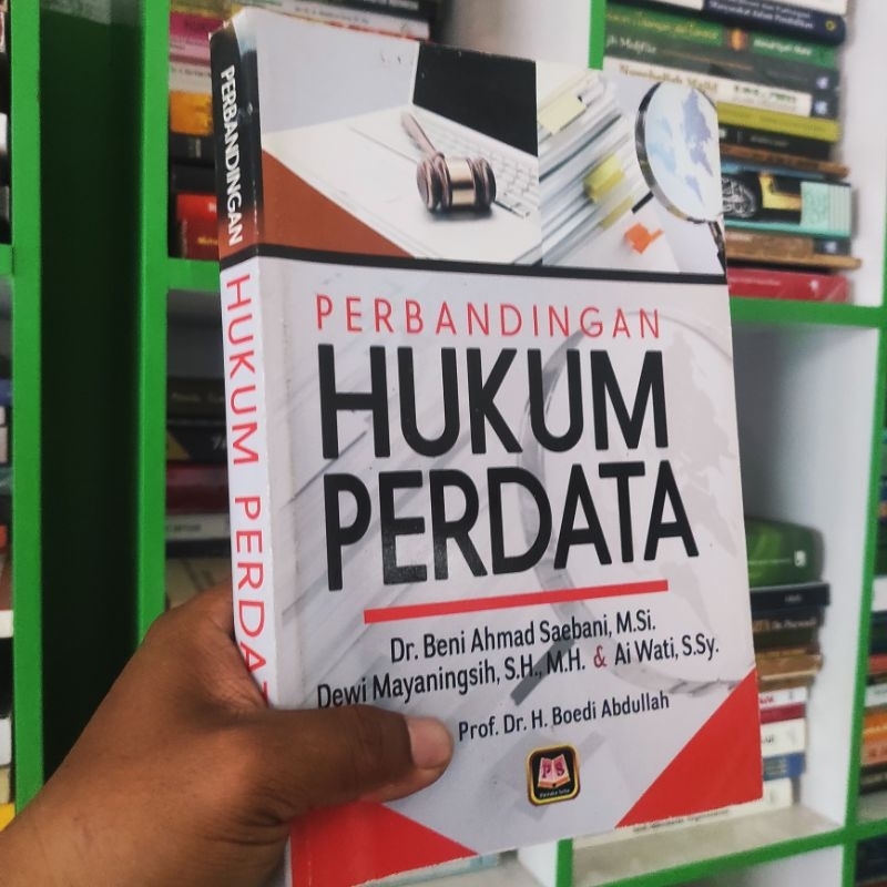Jual (ORI) buku perbandingan hukum perdata - beni Ahmad saebani | Shopee Indonesia