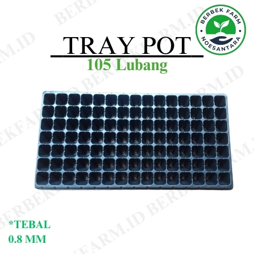 Jual Trai Semai 105 Lubang Tebal / Tray Pot 105 Hole | Shopee Indonesia