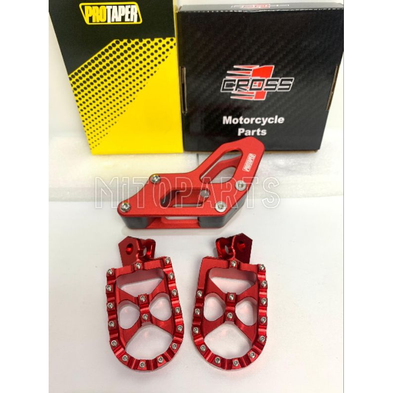 Jual Paket Footstep Lipat CNC Plus Tensioner/Stabilizer Rantai CNC KLX ...