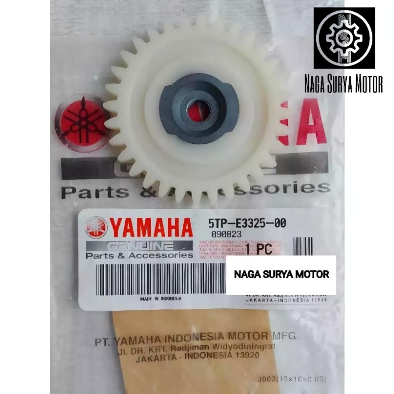 Jual Gear pompa oli Jupiter Z Vega R New 5TP-E3325-00 ORI YGP | Shopee Indonesia