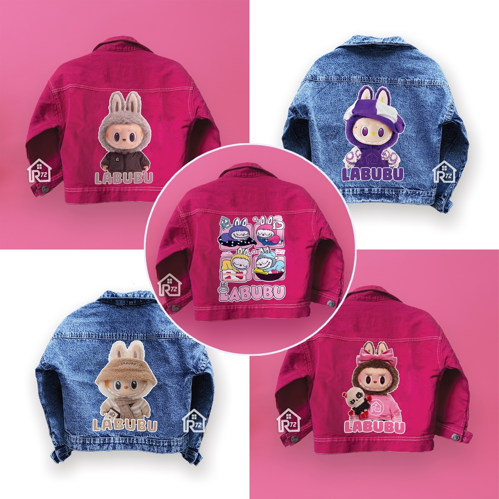 Jual JAKET LABUBU Jeans Outer Anak Perempuan Dan Laki-Laki | Shopee ...