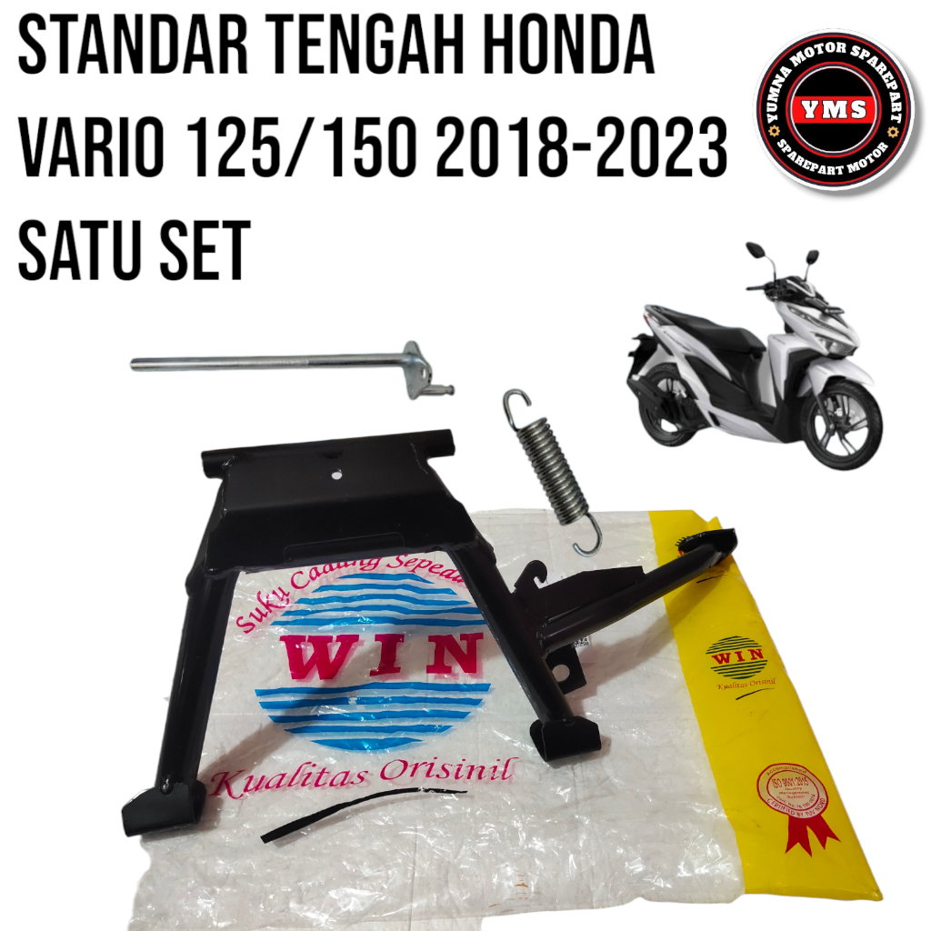 Jual standar tengah honda vario 125 150 standar 2 vario 125 150 2018-2023 merk win standar ...