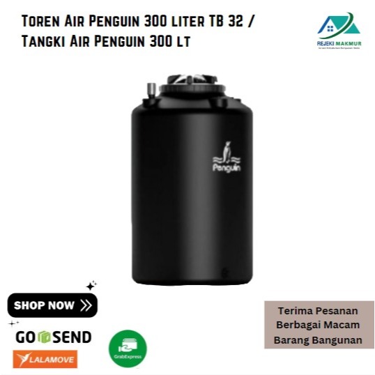 Jual Toren Air Penguin 300 liter TB 32 / Tangki Air Penguin 300 lt | Shopee Indonesia