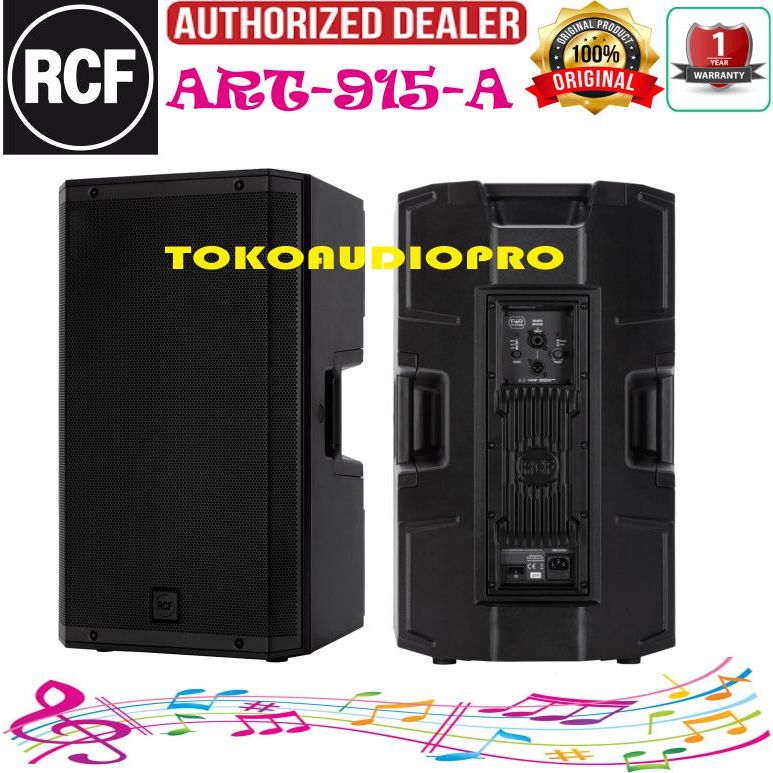 Jual Speaker RCF ART915A 15-Inch Professional Active Speaker Aktif Orginal RCF ART-915A RCf ART ...
