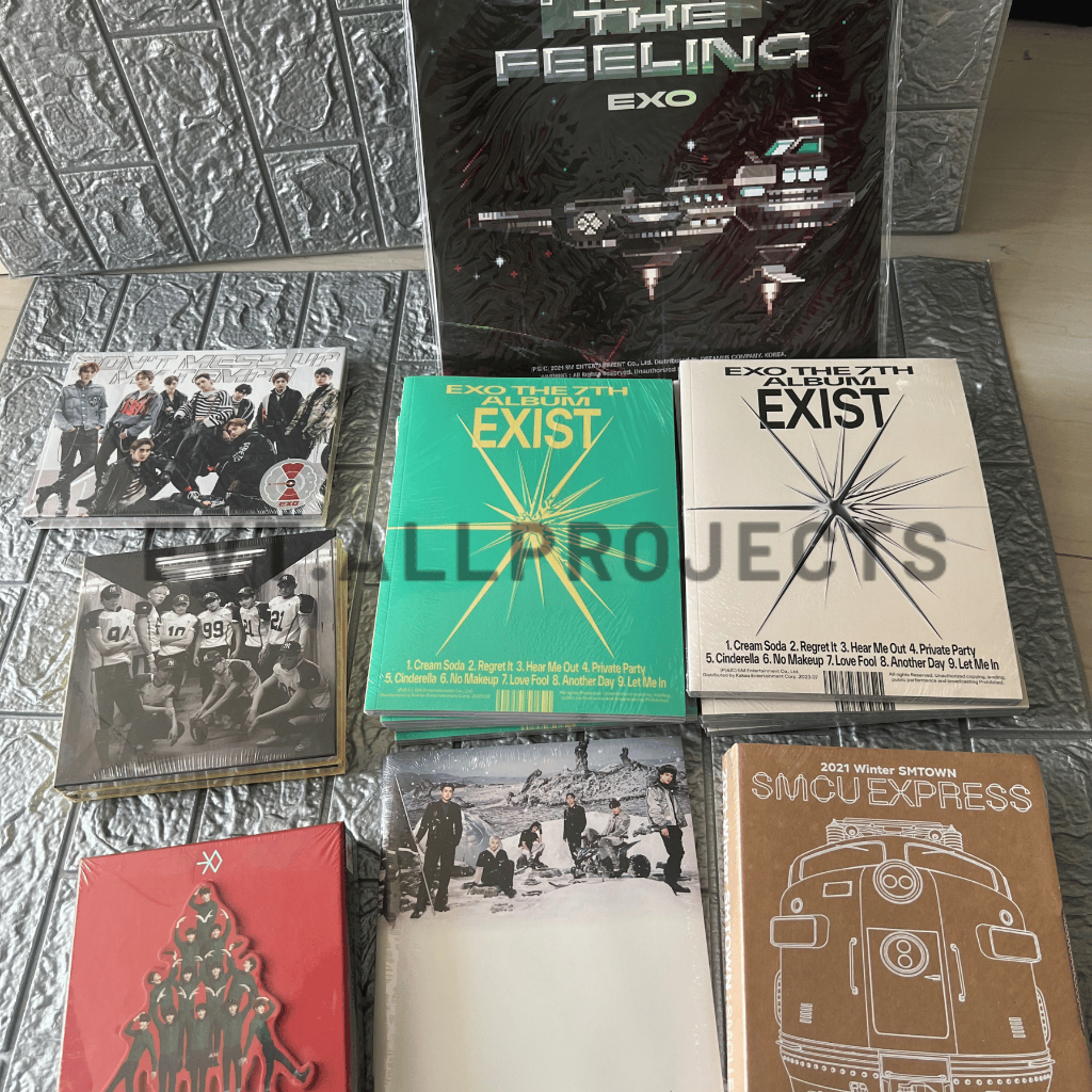 Jual READY STOCK EXO ALBUM DFTF EXIST DMUMT MIRACLE IN DECEMBER LOVE ME ...