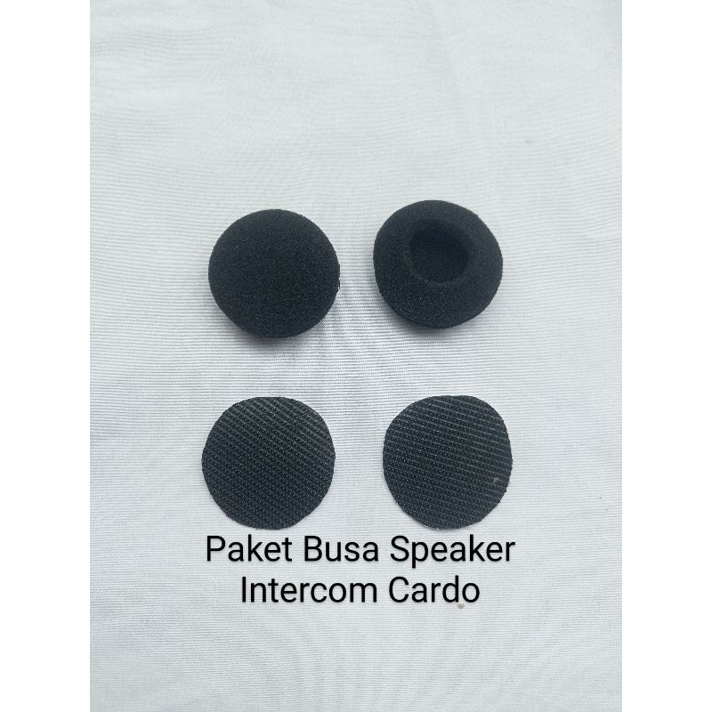 Jual Paket Busa Speaker dan Velcro Kasar Intercom Cardo | Shopee Indonesia