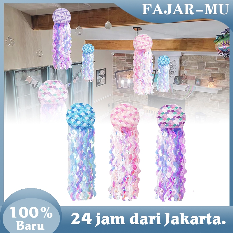 Jual Lentera Kertas Jellyfish Lampion Rumbai Untuk Pesta Ulang Tahun ...