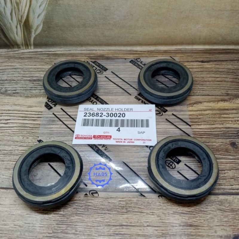 Jual Seal Nozzle Holder Innova Fortuner Hilux Diesel 1KD 2KD 1set 4pc ...