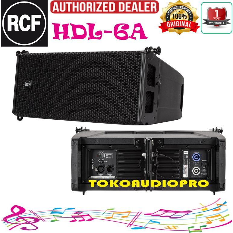 Jual Speaker RCF HDL-6A Dual 6" Speaker Linearray Aktif RCF HDL6A | Shopee Indonesia