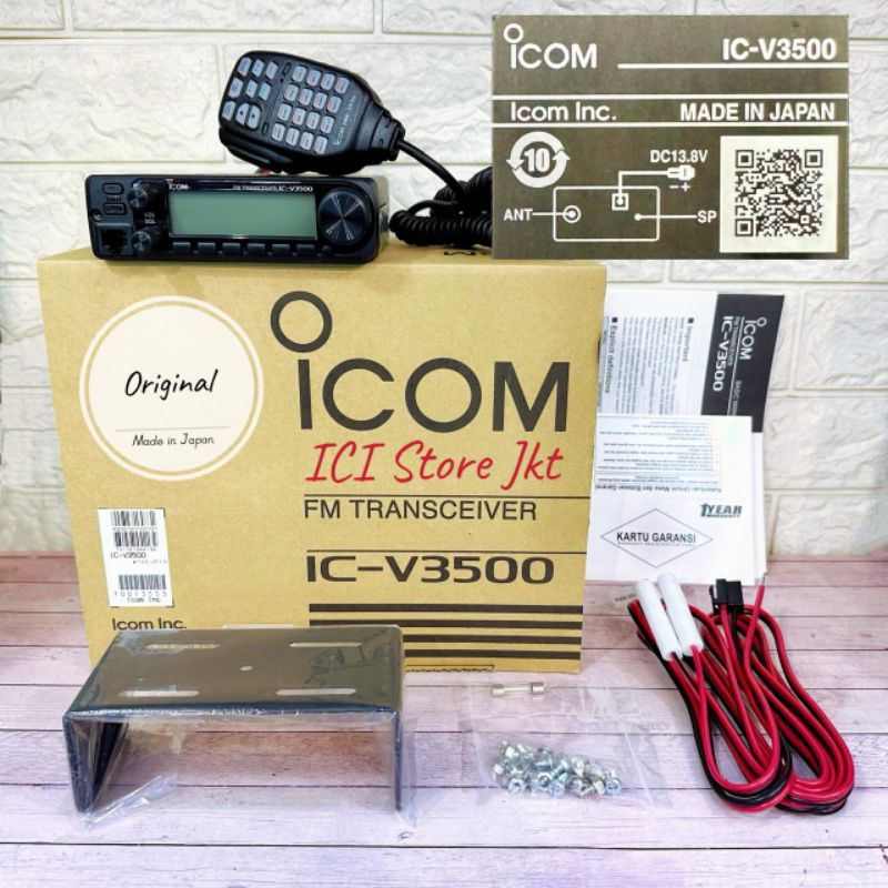 Jual Paket Radio Rig Icom IC V3500 Untuk Rumah / Radio Rig Untuk Pos ...