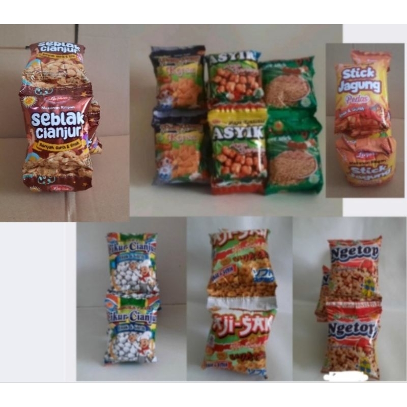 Jual snack 8 gr Pang Pang Korea/Astaga/Asyik/Ajisan/Cikur Cianjur ...
