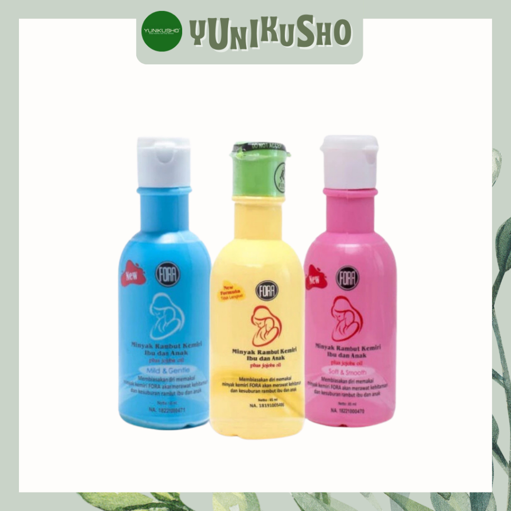 Jual FORA Baby Minyak Kemiri Pertumbuhan Rambut Bayi dan Anak 65ml ...
