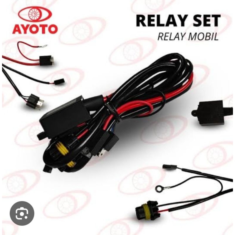 Jual RELAY MOBIL KABEL WIRING HARNEES KIT DENGAN 12 VOLT | Shopee Indonesia