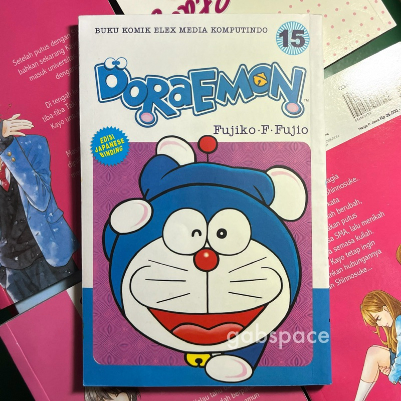 Jual [PRELOVED] Komik Doraemon 15 Edisi JAPANESE BINDING | Buku Anak ...