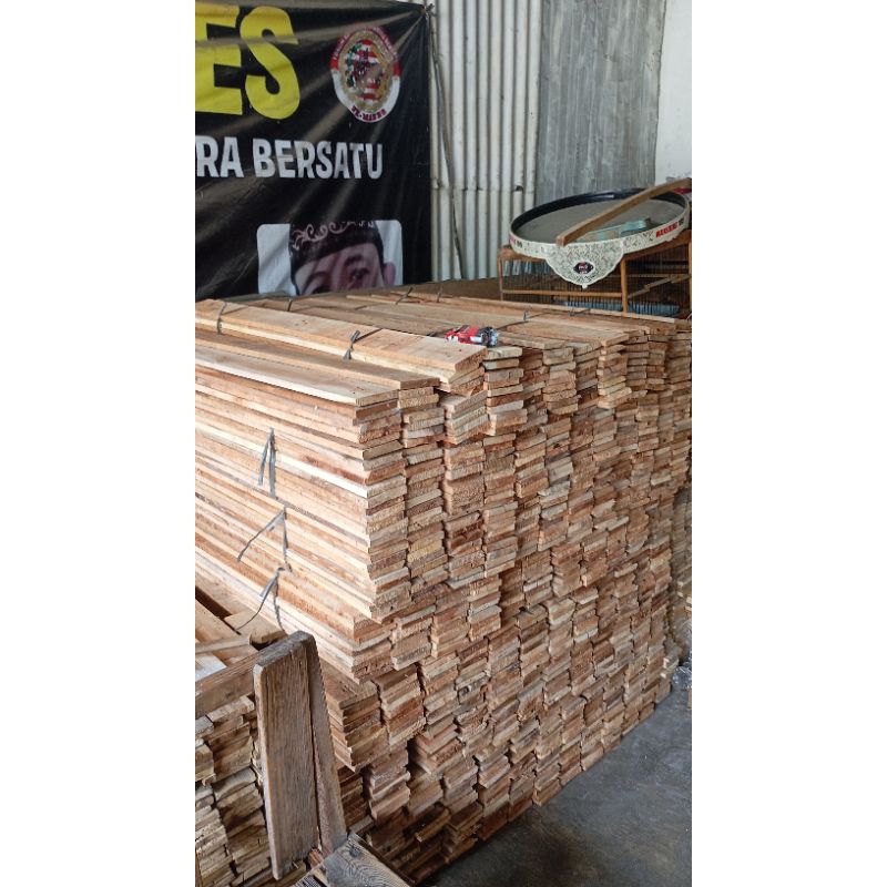 Jual Kayu Palet Jati Belanda 120 cm | Shopee Indonesia