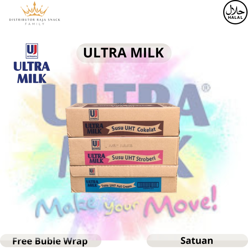 Jual Susu UHT Ultramilk Mini 125 ml isi 40 pcs per karton | Shopee Indonesia
