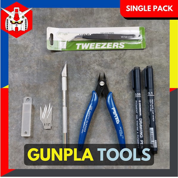 Jual Tools Set Gundam Gunpla Tool Kit Rakit Gundam Single Pack | Shopee ...
