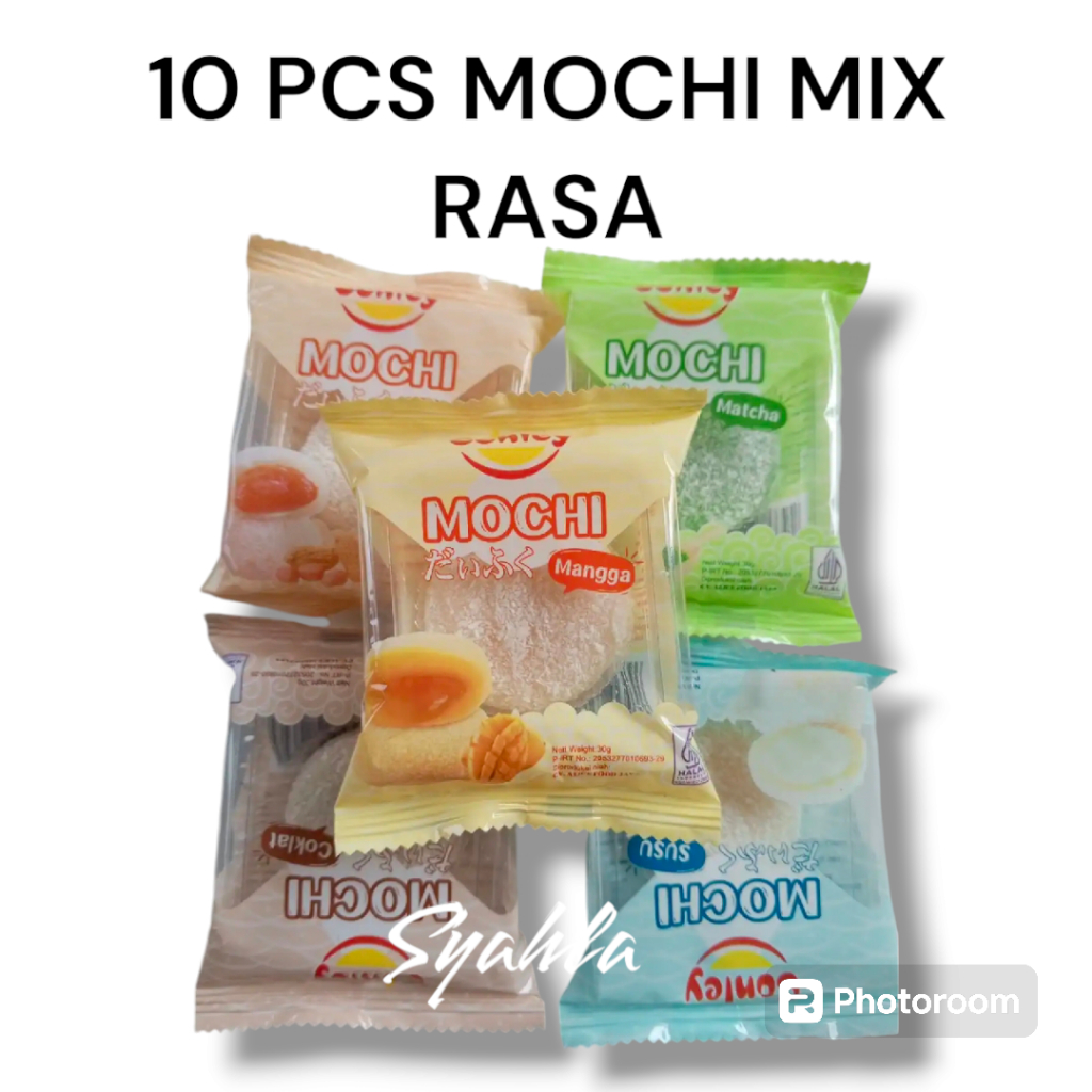 Jual Mochi Taburan Kelapa / Kue Mochi Varian Rasa KUE Mochi CONLEY ISI ...
