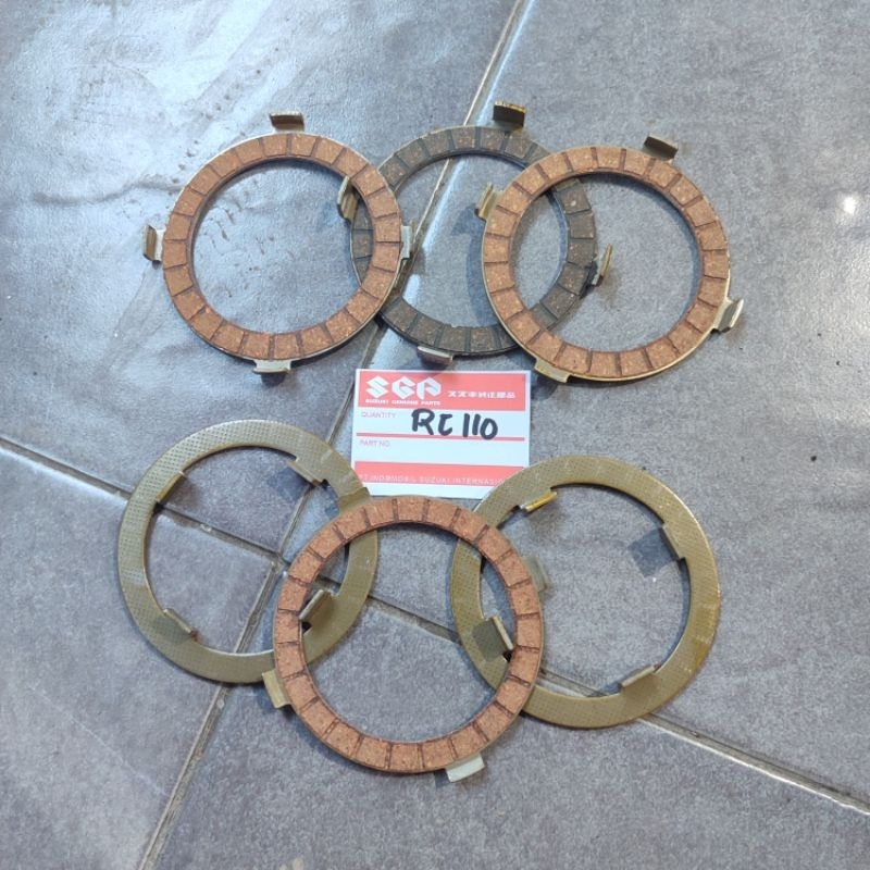 Jual KAMPAS KOPLING PLAT KUPLING RC100 RC110 BRAVO SPRINTER TORNADO GX CRYSTAL SGP - KAIN KANVAS ...