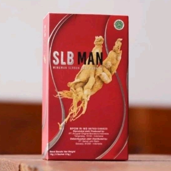 Jual SLB MAN ORIGINAL PENAMBAH STAMINA PRIA DEWASA 1 BOX ISI 10 SACHET ...