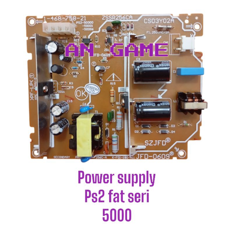 Jual POWER SUPPLY PS2 FAT SERI 5000/ PSU PS2 TEBAL SERI 5 | Shopee ...