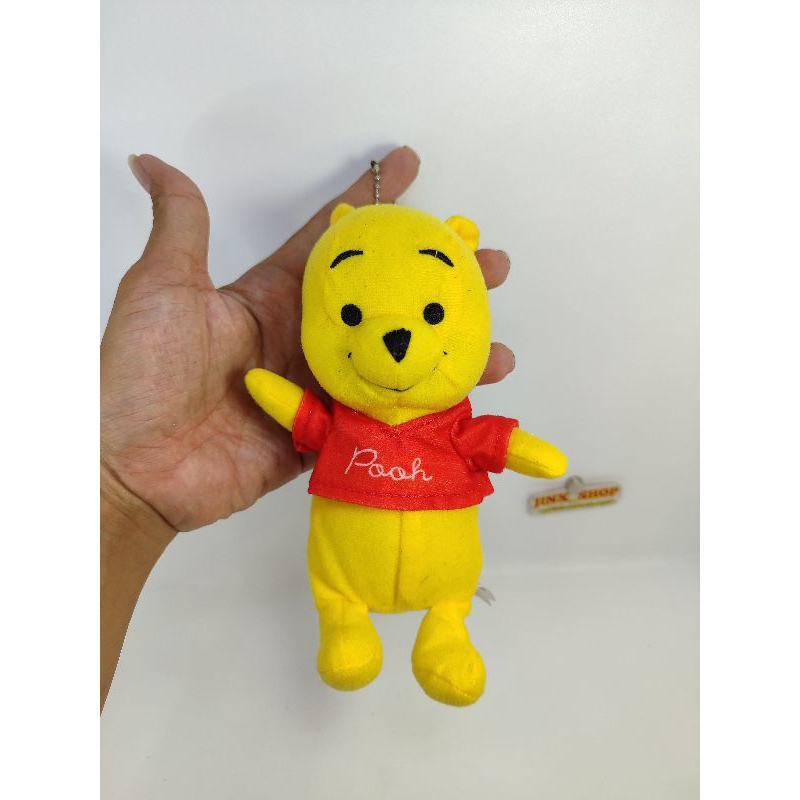 Jual boneka Winnie the Pooh bear original mini | Shopee Indonesia