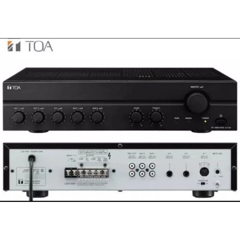 Jual Ampli 240W TOA ZA-2240 ZA2240 Amplifier TOA ZA 2240 Garansi Resmi ...