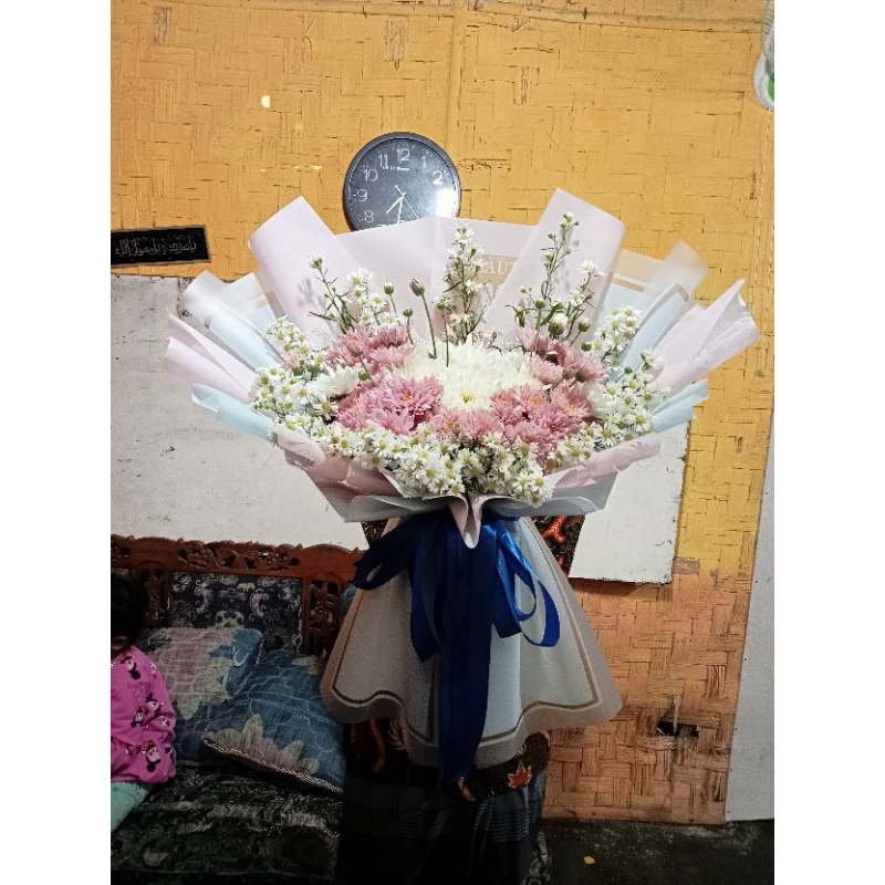 Jual [LIA FLORIST] BUKET BUNGA ASLI | FRESH FLOWER BOUQUET | Shopee ...