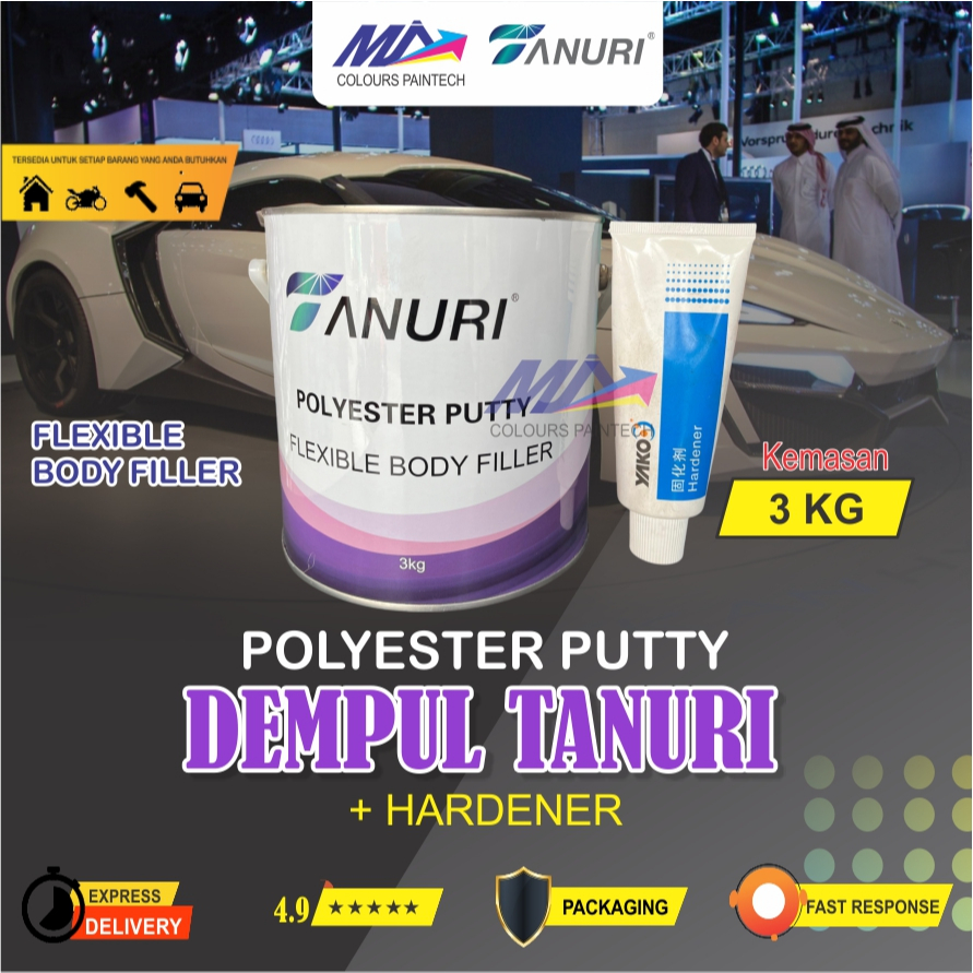 Jual DEMPUL TANURI 3 KG PUTTY (best seller) | Shopee Indonesia