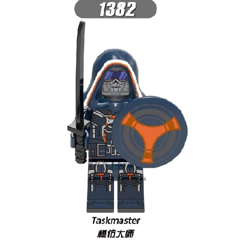 Jual mainan anak minifigure task master vs black widow taskmaster TIDAK ...