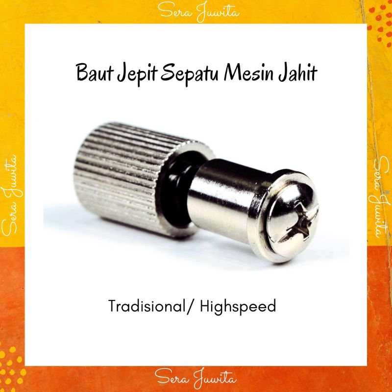 Jual Baut Jepit Sepatu Mesin Jahit Tradisional/ Klasik dan Highspeed ...