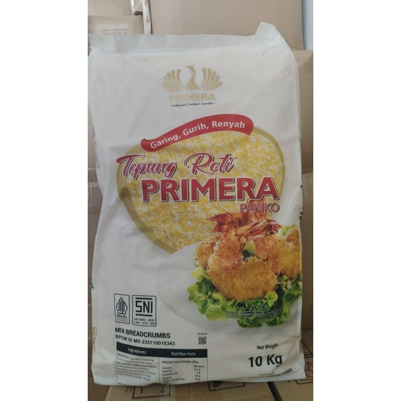 Jual TEPUNG ROTI PRIMERA PANKO MIX @10KG | Shopee Indonesia