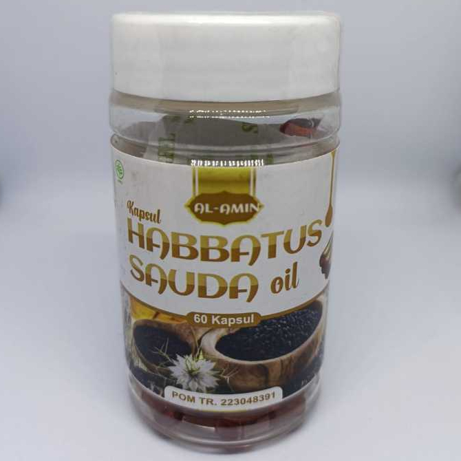 Jual Kapsul Minyak Habbatussauda - Al Amin - 60 kapsul @400mg | Shopee ...