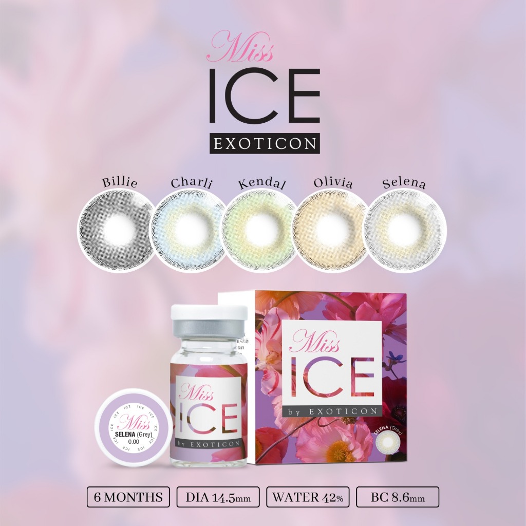 Jual Softlens X2 MISS ICE 14,5 MM Normal & Minus (-0,50 S/D -10,00) By ...