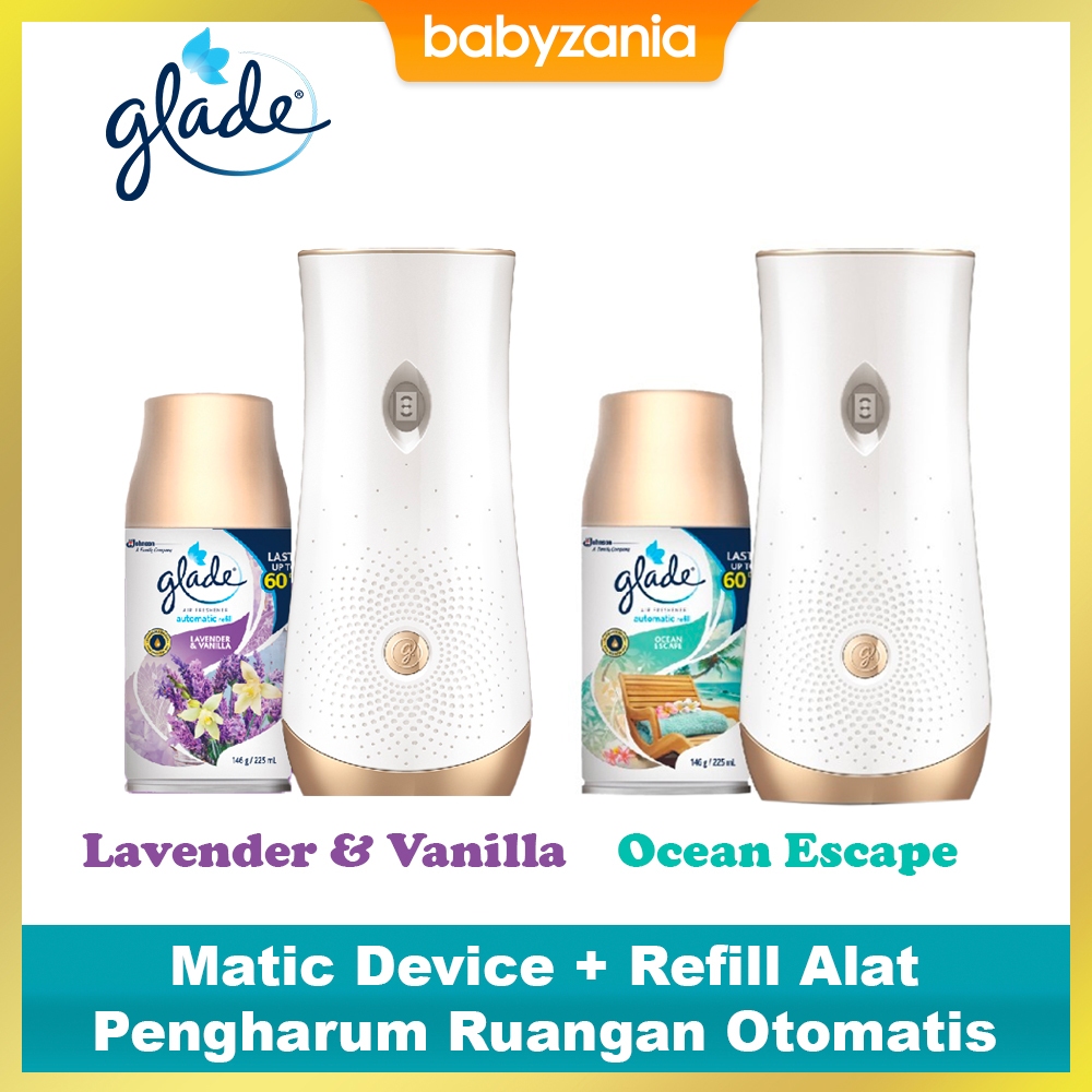 Jual Glade Matic Device + Refill Alat Pengharum Ruangan Otomatis ...
