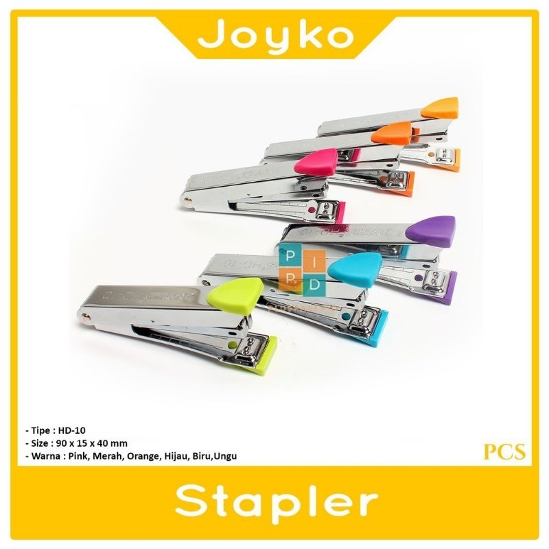 Jual Stapler HD 10 Joyko Kecil Hekter kecil Merek Joyko | Shopee Indonesia