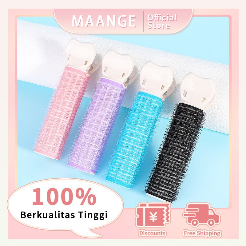 Jual MAANGE Roll Rambut Jepit Korea Velcro Hair Gulung Jepitan Clip ...