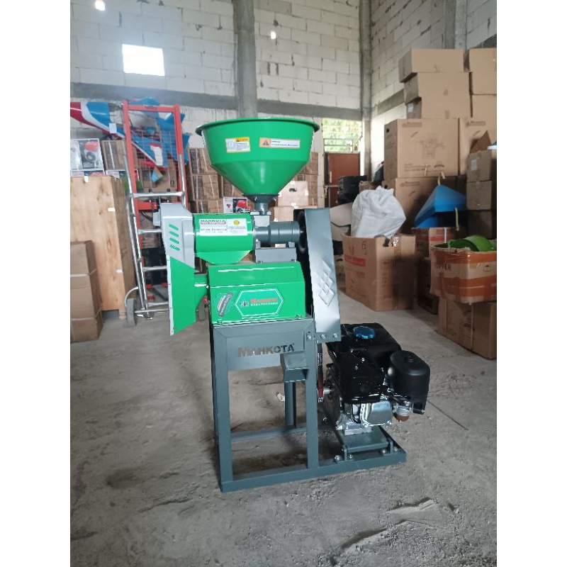 Jual Mesin Giling Padi Mahkota KD 500 / Giling Padi Gabah Beras / Rice Polisher Plus Mesin ...