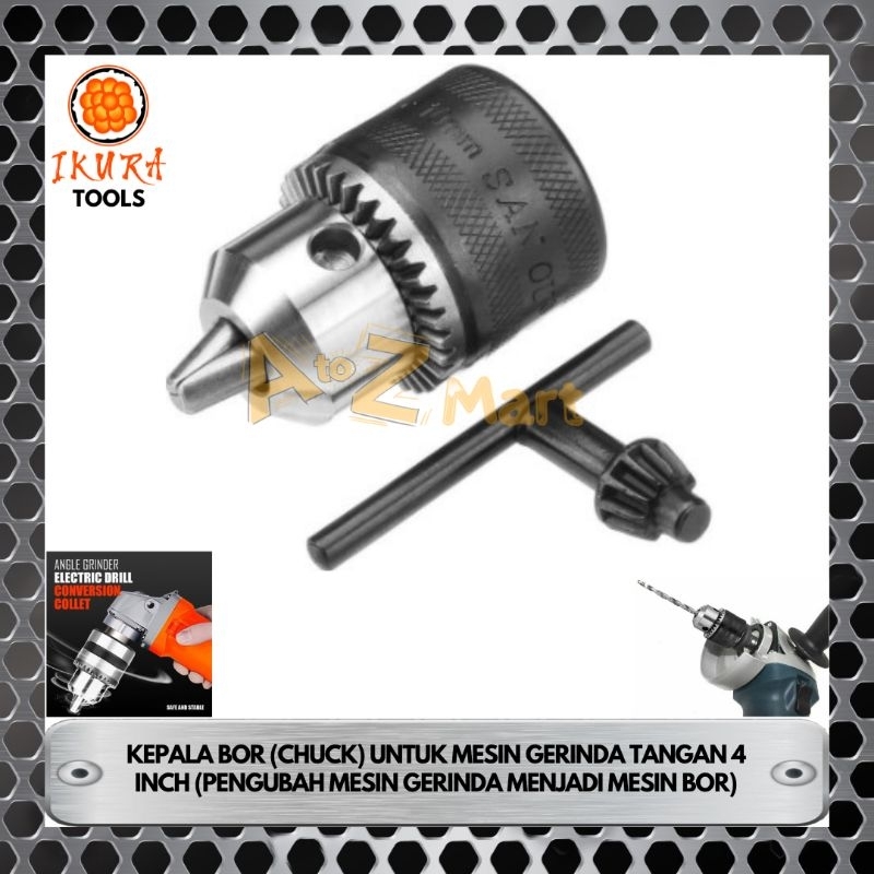 Jual CHUCK CUK ADAPTER ADAPTOR KONVERTER KEPALA BOR UNTUK PENGUBAH ...
