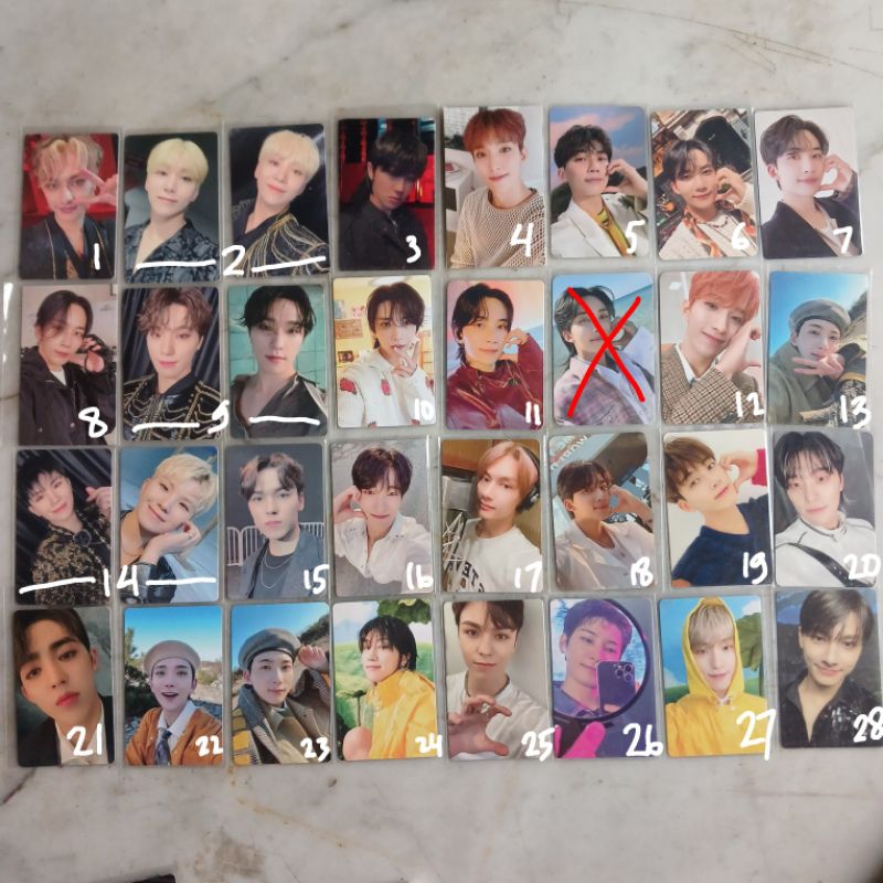 Jual SVT SEVENTEEN PC PHOTOCARD SCOUPS JEONGHAN JOSHUA JUN HOSHI WONWOO WOOZI THE8 MINGYU DK ...