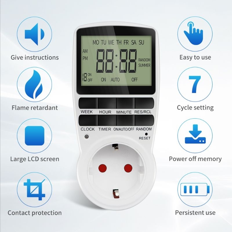 Jual stop kontak timer listrik digital programable switch stopkontak ... Jual stop kontak timer listrik digital programable switch stopkontak ...