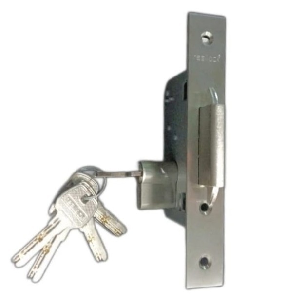 Jual Kunci Pintu Sliding Jangkar Reallock SLD 40 + Cylinder Lock Keys ...