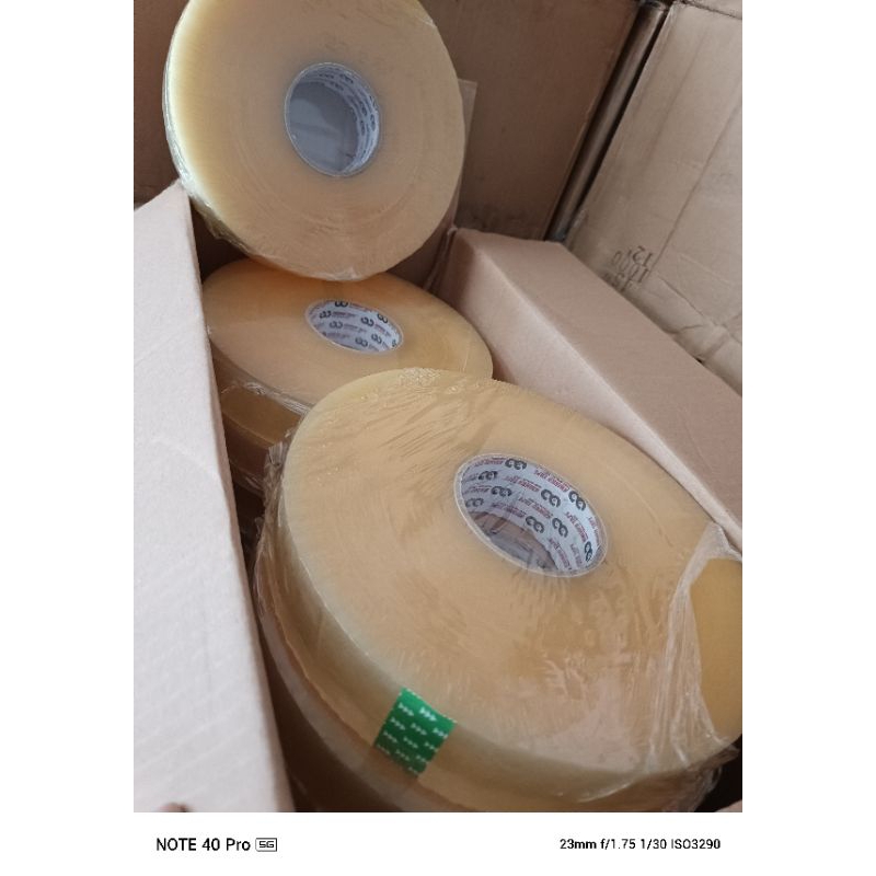 Jual lakban jumbo 1000 y ukuran 2 inchi / 3 jari | Shopee Indonesia