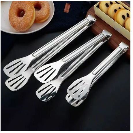 Jual Capitan Makanan Stainless Steel / Jepitan Kue Daging Makanan ...
