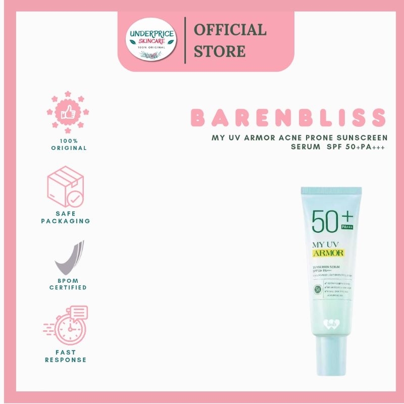 Jual BNB Barenbliss My UvV Armor Sunscreen Spf 50+PA+++ | Shopee Indonesia