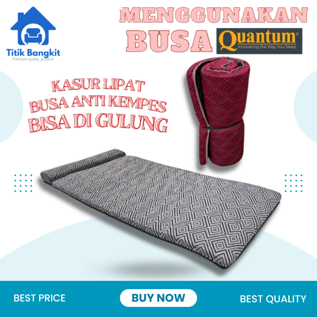 Jual [READY STOCK] Kasur Lantai Travel Bed Roll Premium Quality / Kasur ...