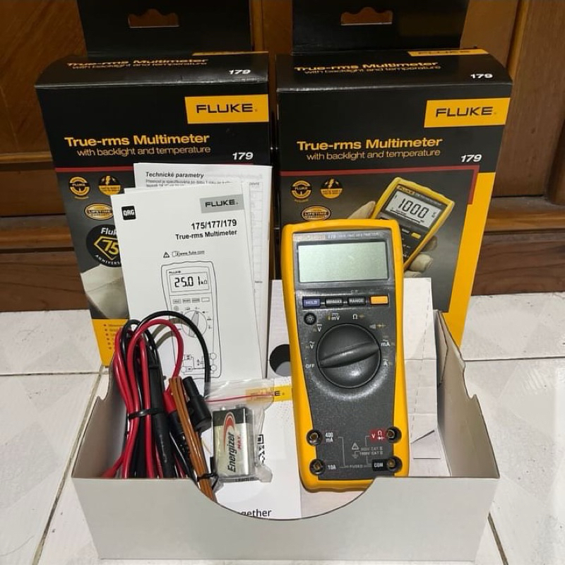 Jual Fluke 179 True-RMS Multimeter Original (USA) | Shopee Indonesia