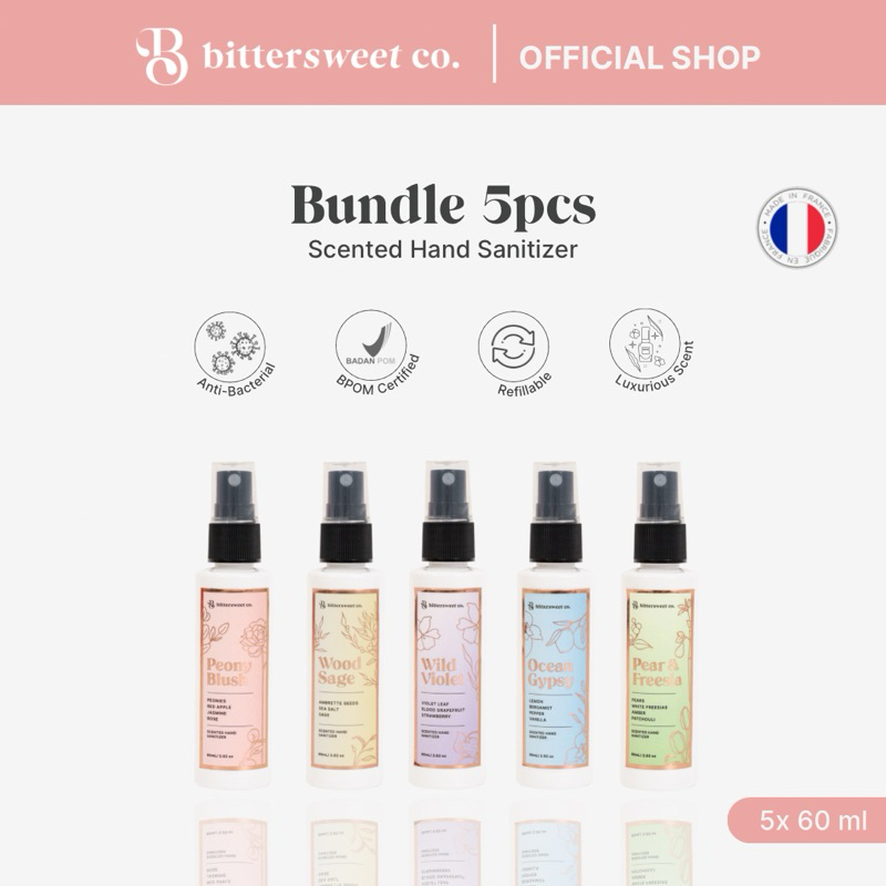 Jual BITTERSWEET CO - (Bundle 5pcs - Lebih Hemat) Scented Hand ...